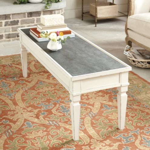 Valentina Porcelain Top Coffee Table | Ballard Designs