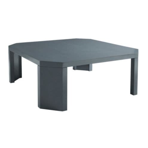 Palmer Coffee Table with Octagonal Silhouette & Navy Blue Finish