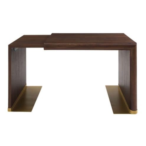 Brooks Coffee Table with Adjustable Design & Walnut Finish