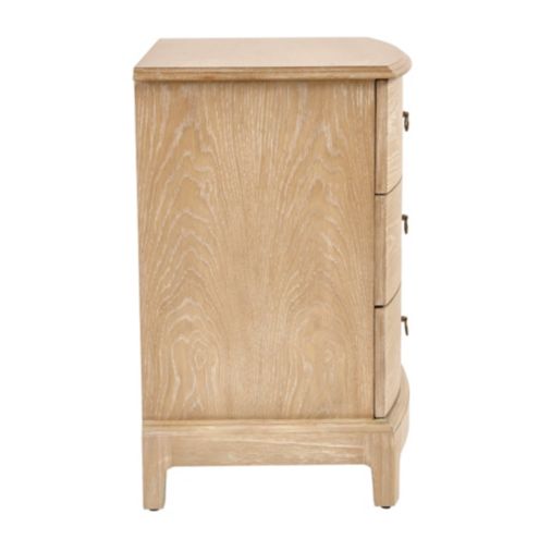Ezra 3-Drawer Side Table | Ballard Designs