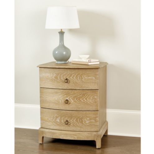 Ezra 3-Drawer Side Table | Ballard Designs