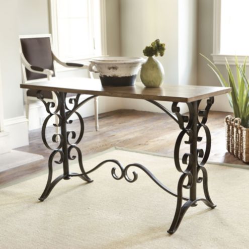 Scroll Table Desk | Furniture | Ballard Designs