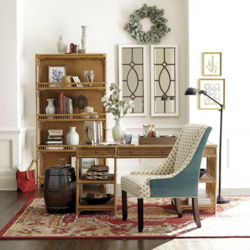Beverly Rattan Desk