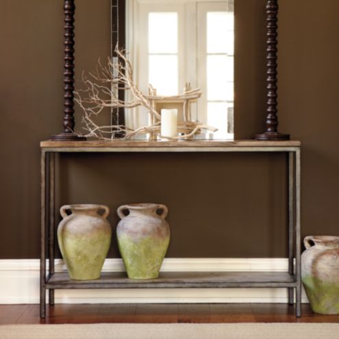 Durham Console Table - Graywash | Ballard Designs