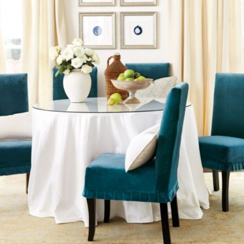 Suzanne Kasler Signature Skirted Side Table | Ballard Designs