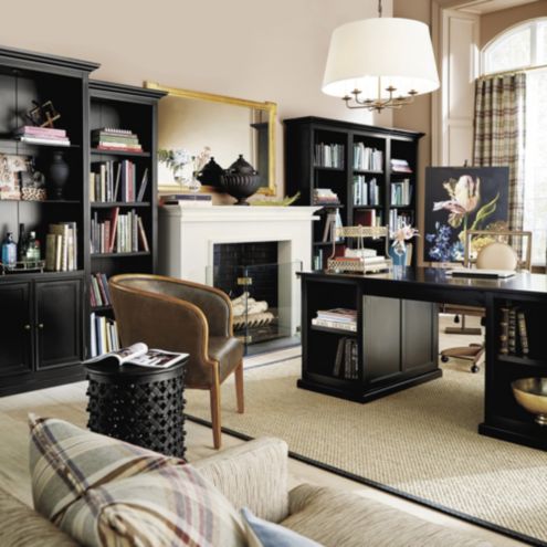 Tuscan Left Side Bookcase | Ballard Designs