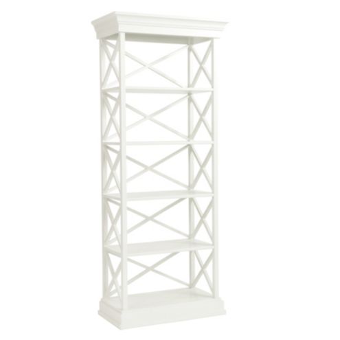 Bourdonnais Bookcase - Pine Bookcase - Exclusive Bookcase - X-shaped ...