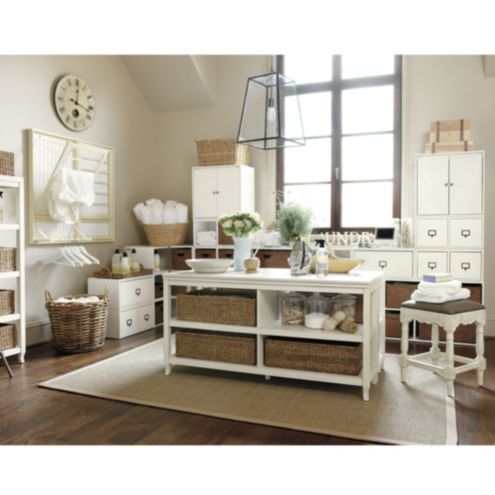 Morgan Double Wide Low Shelf | Ballard Designs