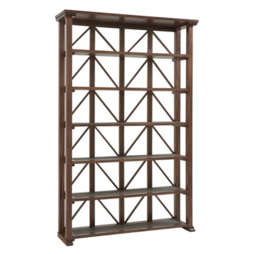 Marcus Tall Bookcase With Slate Shelves