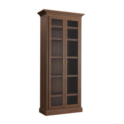 Casa Florentina Josephina Glass Door Bookcase