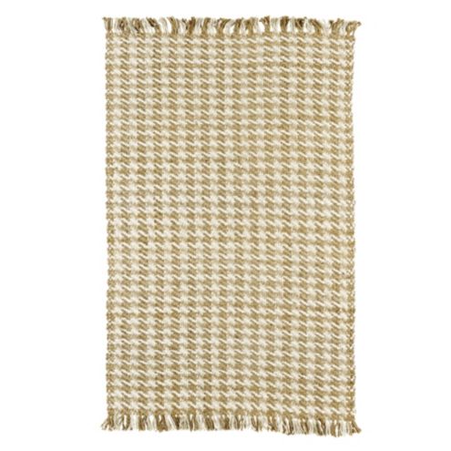 Houndstooth Jute Rug Swatch | Ballard Designs