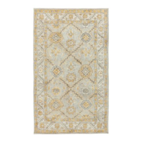 Sumter Hand Knotted Rug Swatch - Beige | Ballard Designs