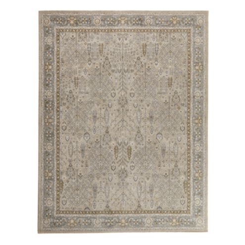 Keegan Printed Rug Swatch - Taupe | Ballard Designs
