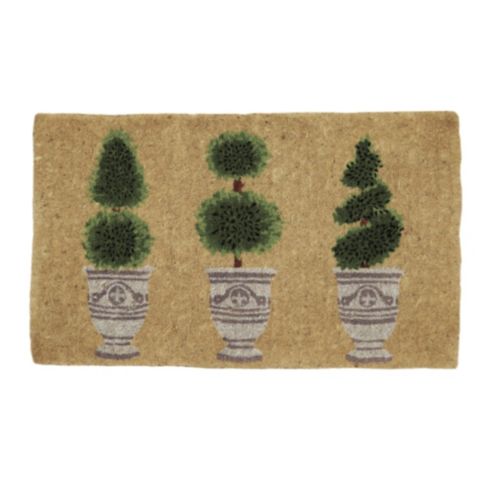 Topiary Coir Mat | Rugs | Ballard Designs