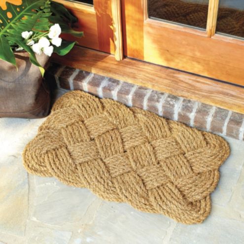 Braided Knot Door Mat | Ballard Designs