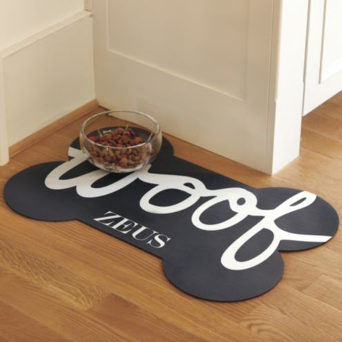 Dog Bowl Mat | Rugs | Ballard Designs