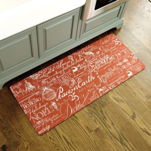 Holiday Script Comfort Mat | Ballard Designs