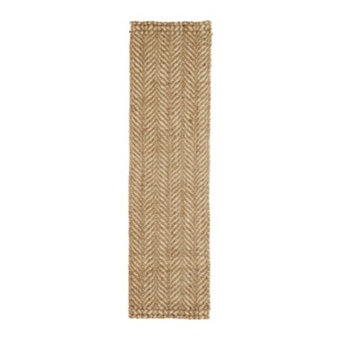 Leafy Herringbone Jute Rug | Ballard Designs