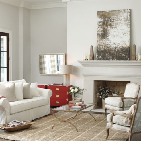 Windowpane Jute Rug | Ballard Designs