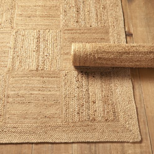 Squares Jute Rug