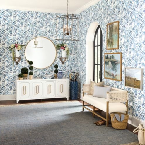 Knotted Border Jute Area Rug