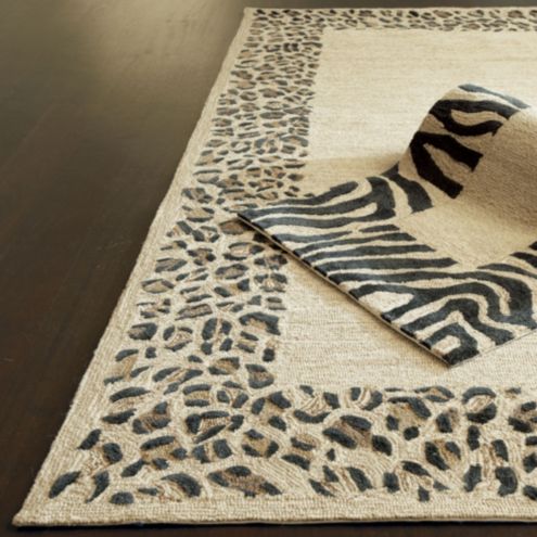 Bordered Indoor/Outdoor Rug | Ballard Designs