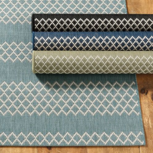 Minnie Indoor/Outdoor Rug | Ballard Designs