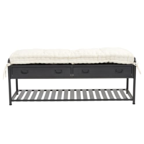Baxter Metal Bench | Ballard Designs