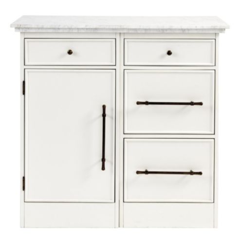 Paulette Kitchen 2-Cabinet Island | Ballard Designs