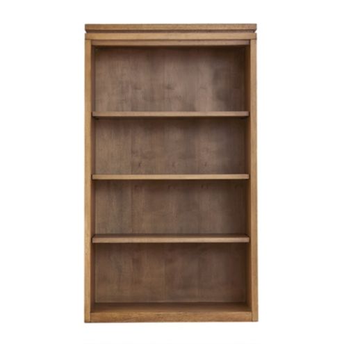 Cyrus Server Hutch with Adjustable Shelves & Plate Grooves in Warm ...