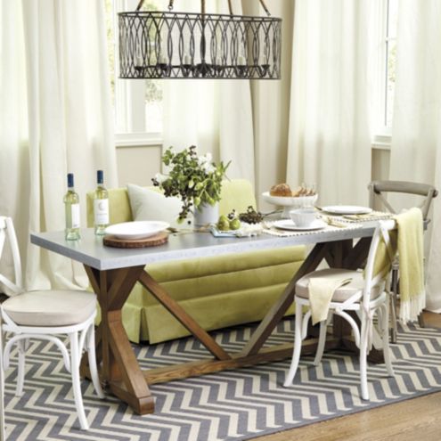 Tatum 80" Trestle Dining Table | Ballard Designs