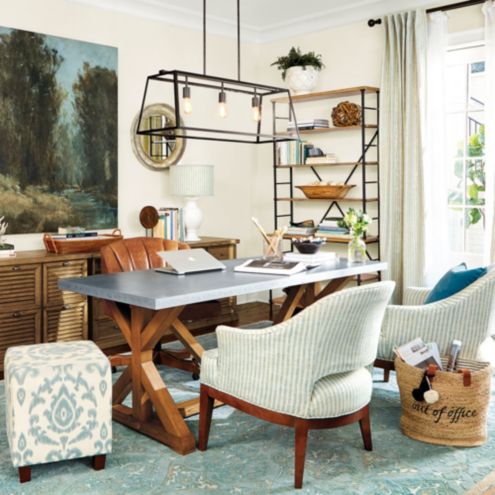 Tatum 80" Trestle Dining Table | Ballard Designs