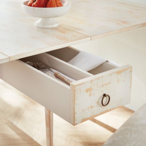 Anders Drop Leaf Gateleg Rectangular Dining Table