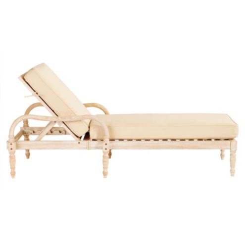 Teak Ceylon Chaise | European-Inspired Home Furnishings | Ballard Designs