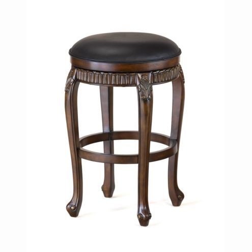 Raleigh Swivel Backless Barstool & Swivel Backless Counter Stool ...