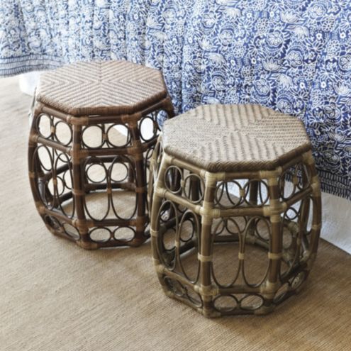 St. Bart's Chair Height Stool | Ballard Designs