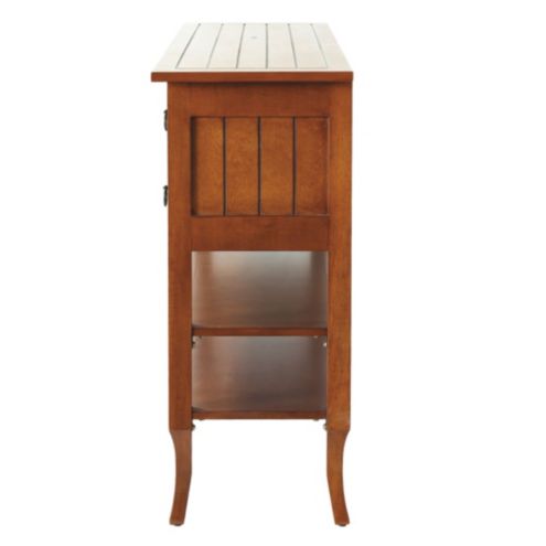 Large Brady Console - Black, Brown, Cream Console Table