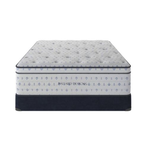 Ballard Designs Signature Euro Pillowtop Mattress with Solid Wood ...