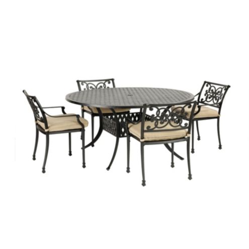 Amalfi 5-Piece Round Dining Set | Ballard Designs