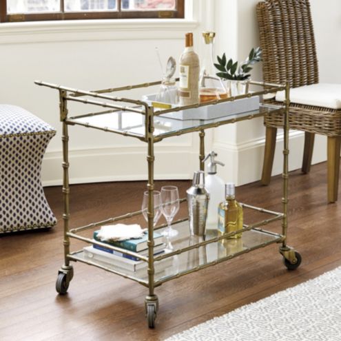 Jill Bar Cart | European-Inspired Home Furnishings | Ballard Designs