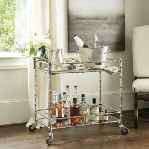 Jill Bar Cart | European-Inspired Home Furnishings | Ballard Designs
