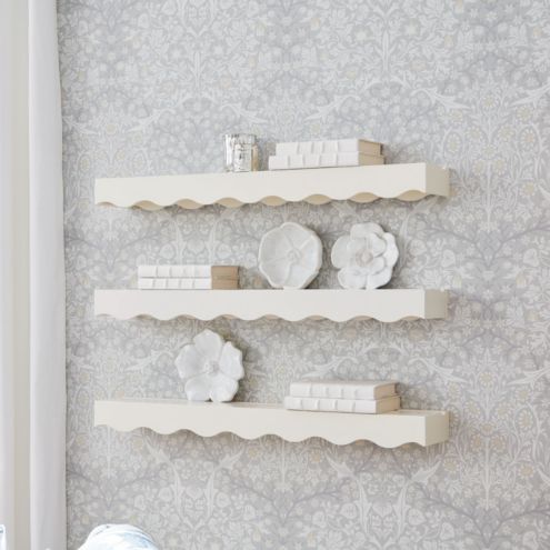 Hanging Wall Shelves with Decorations | Ballard Designs