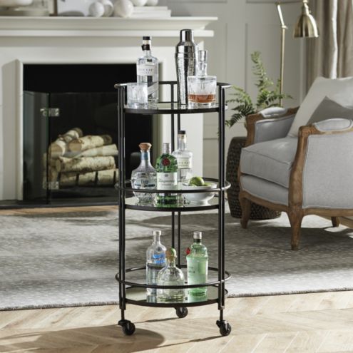Bar Cart Cabinet Furniture for Living Room & Home Bar Stands | Ballard ...