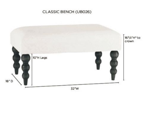 Classic Bench | Upholstery | Ballard Designs