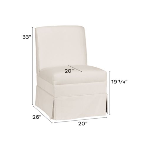 Coventry 20 Inch Bench Comfortable Traditional Modular Dining Furniture