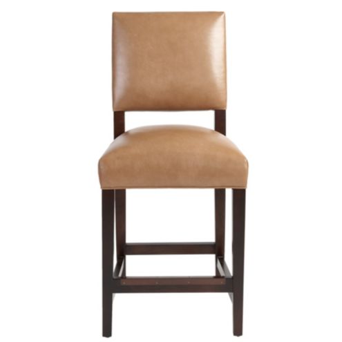 Hayward Leather Counter Stool | Ballard Designs