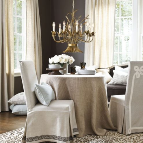 Parsons Slipcover Greek Key | Ballard Designs