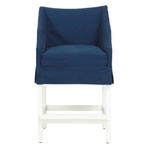 Lambert Slipcovered Counter Stool
