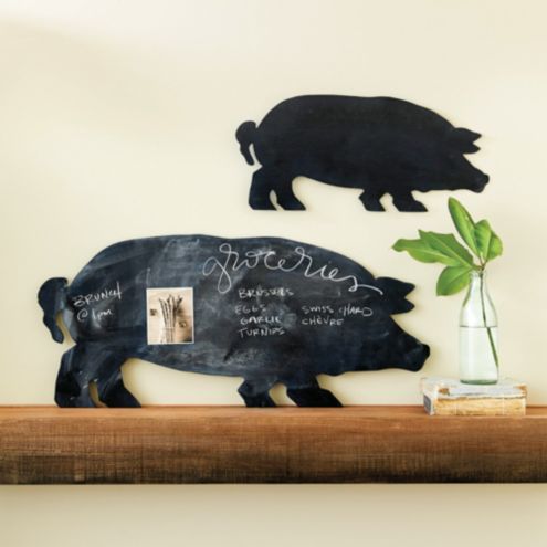 Magnet Chalkboard Pig | Ballard Designs