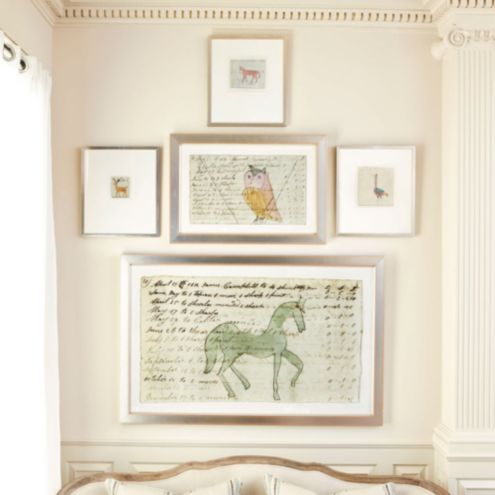 Large Horse Document Drawing | Ballard Designs